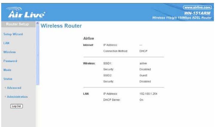 Air Live Router Configuration