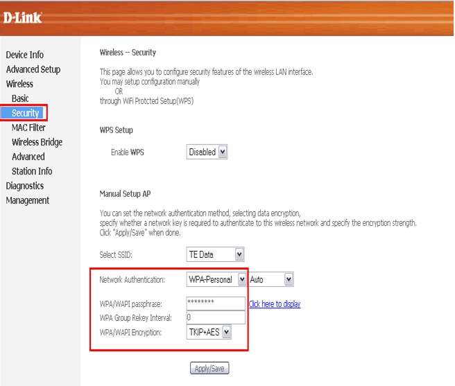 Tlhophiso ea Router ea D-link