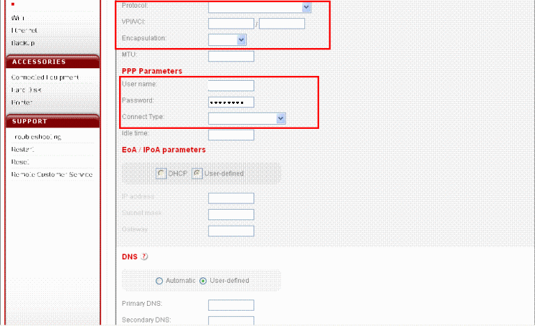 Vodafone Router Configuration - تذكرة نت