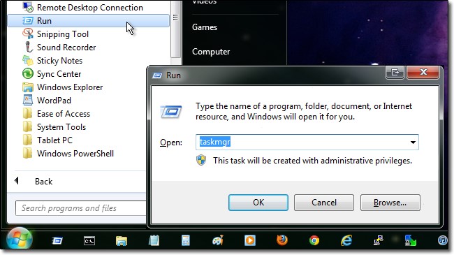 Traffic via Task Manager - تذكرة نت