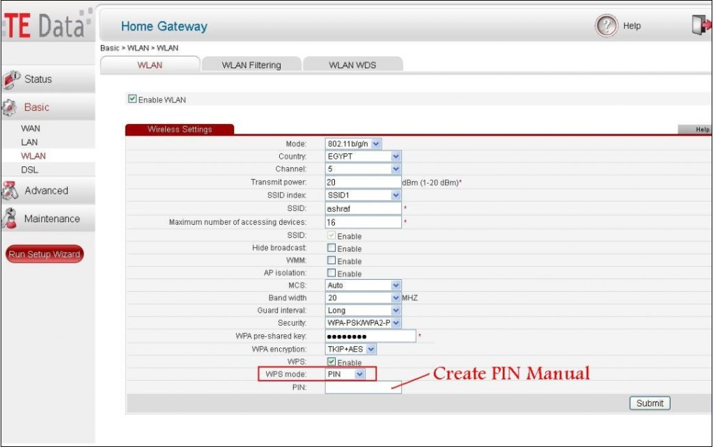 WE [Huawei - HG532N - HG531 V1] Configuration - تذكرة نت