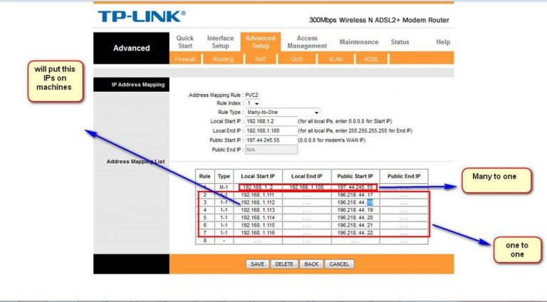 Configure Static Ip On Tp Link Orange Interface