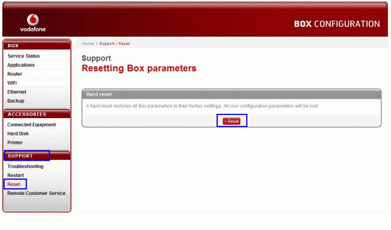 Vodafone Router Configuration - تذكرة نت