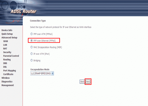 Comtrend Router Configuration