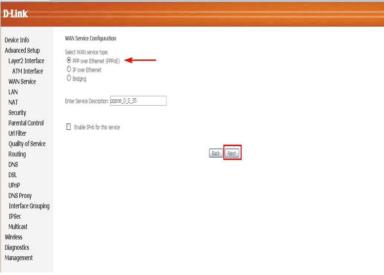 D-link Router Configuration