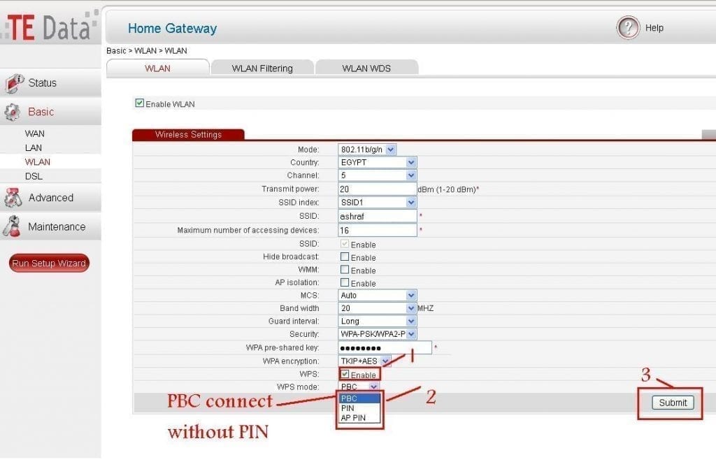 WE [Huawei - HG532N - HG531 V1] Configuration - تذكرة نت