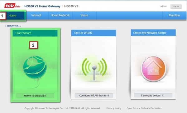 تحميل سوفت وير راوتر we وي HG630 V2 اﻷصلي - تذكرة نت