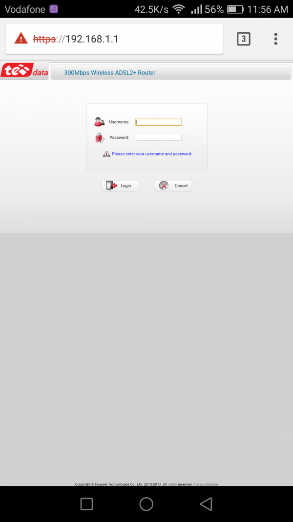 WE [Huawei - HG532N - HG531 V1] Configuration - تذكرة نت
