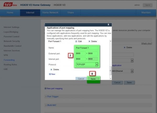 ضبط اعدادات راوتر HG630 V2 الدليل الكامل عن الراوتر - تذكرة نت
