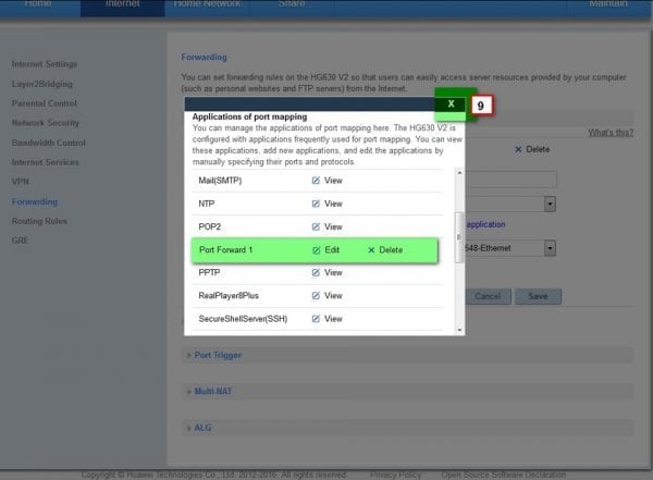 ضبط اعدادات راوتر HG630 V2 الدليل الكامل عن الراوتر - تذكرة نت