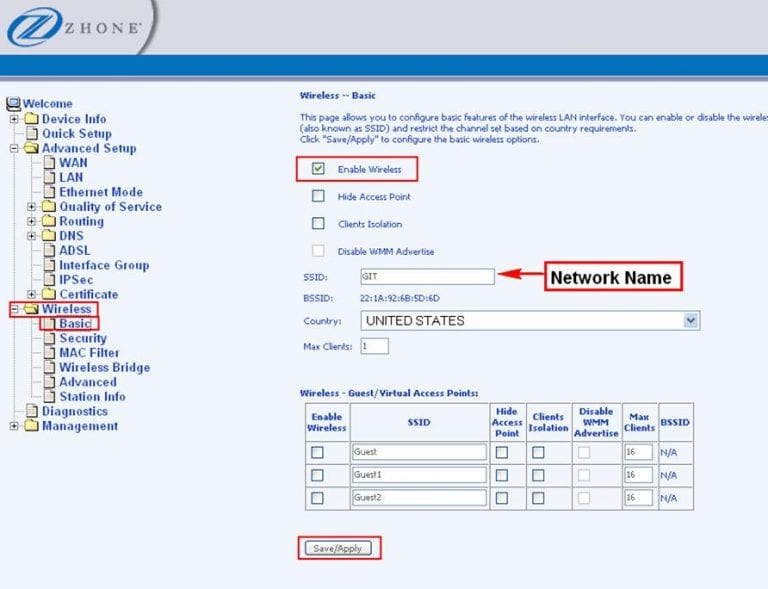 Zhone Router Configuration - تذكرة نت