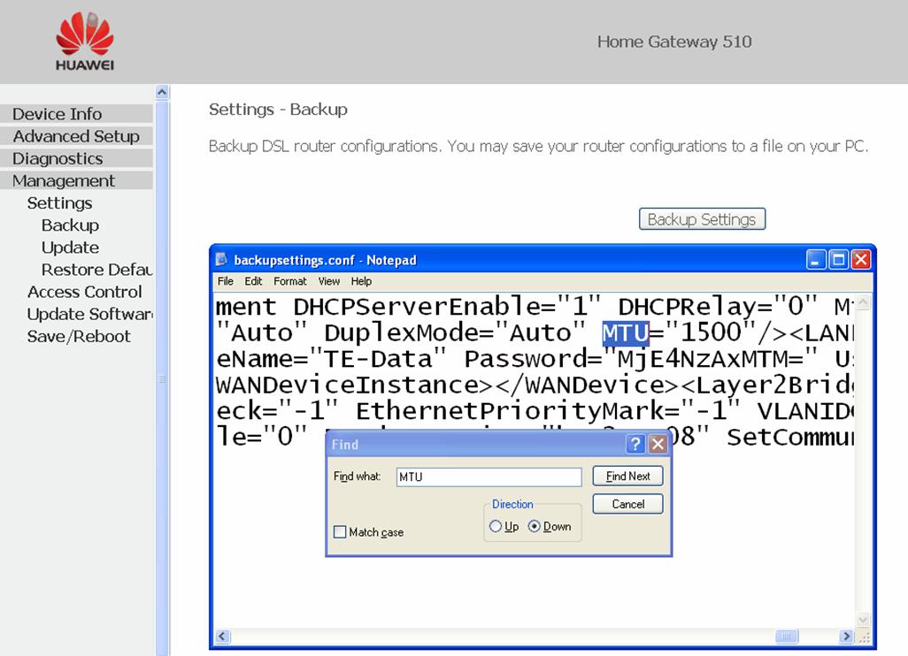 Huawei Router Configuration - تذكرة نت