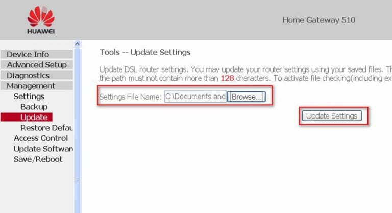 Huawei Router Configuration - تذكرة نت