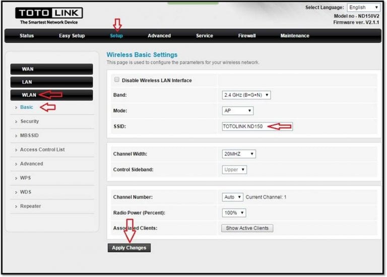 شرح طريقة تحويل راوتر زين DG8245V الى Access Point - تذكرة نت