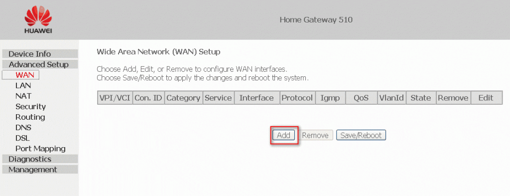 Huawei Router Configuration - تذكرة نت