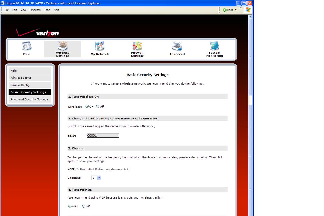 Verizon Router Default Ip at Jamie Gibb blog