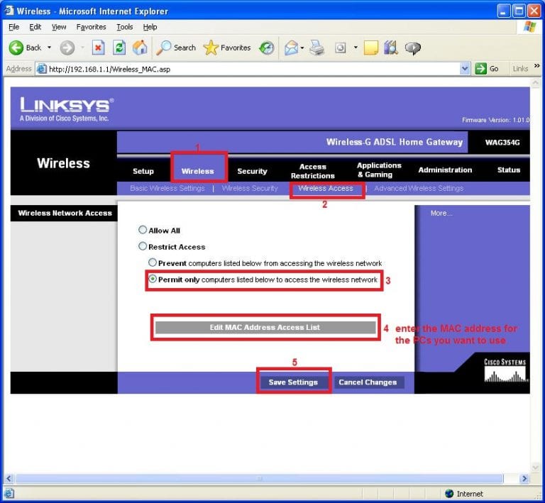 شرح ضبط اعدادات راوتر we اصدار ZTE ZXHN H188A - تذكرة نت