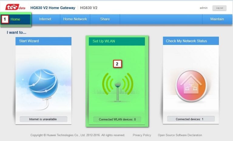 شرح ضبط اعدادات راوتر we اصدار DG8045 كاملا بالصور- تذكرة نت