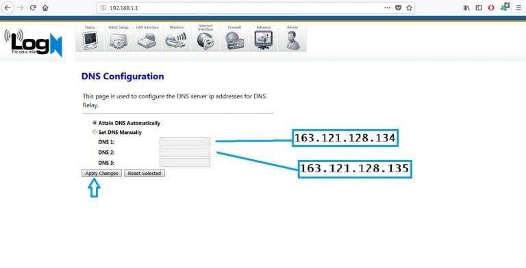 شرح ضبط اعدادات راوتر we اصدار DG8045 كاملا بالصور- تذكرة نت