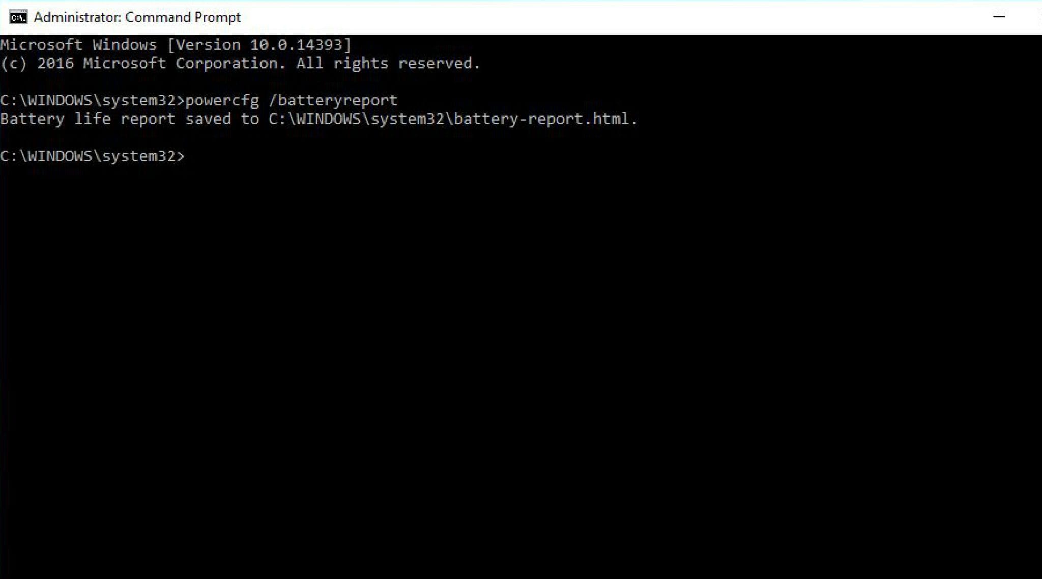 كيفية التحقق من عمر البطارية وتقرير الطاقة في Windows باستخدام CMD ...