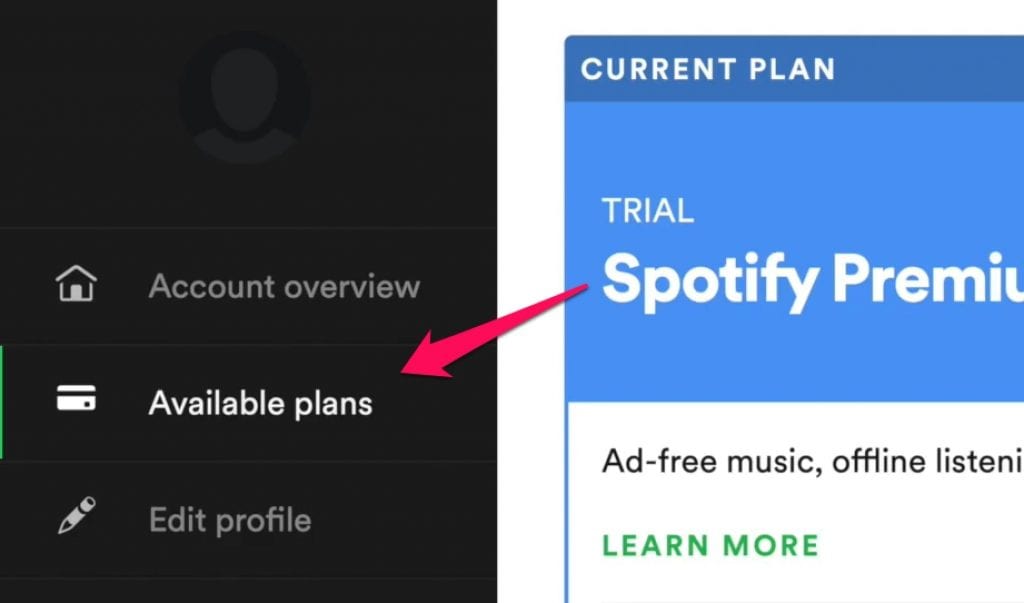 كيف يمكن إلغاء اشتراك Spotify Premium عبر المتصفح - تذكرة نت