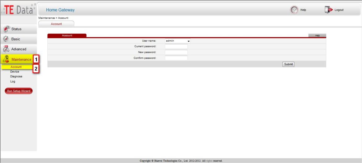 شرح عمل اعدادات راوتر هواوى HG 532N huawei hg531 - تذكرة نت