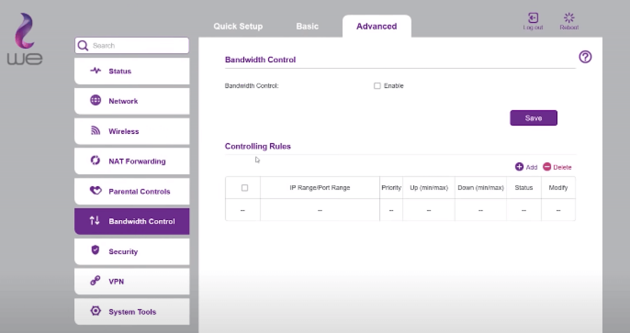 شرح ضبط اعدادات راوتر TP-Link VDSL اصدار VN020-F3 على خدمة WE - تذكرة نت