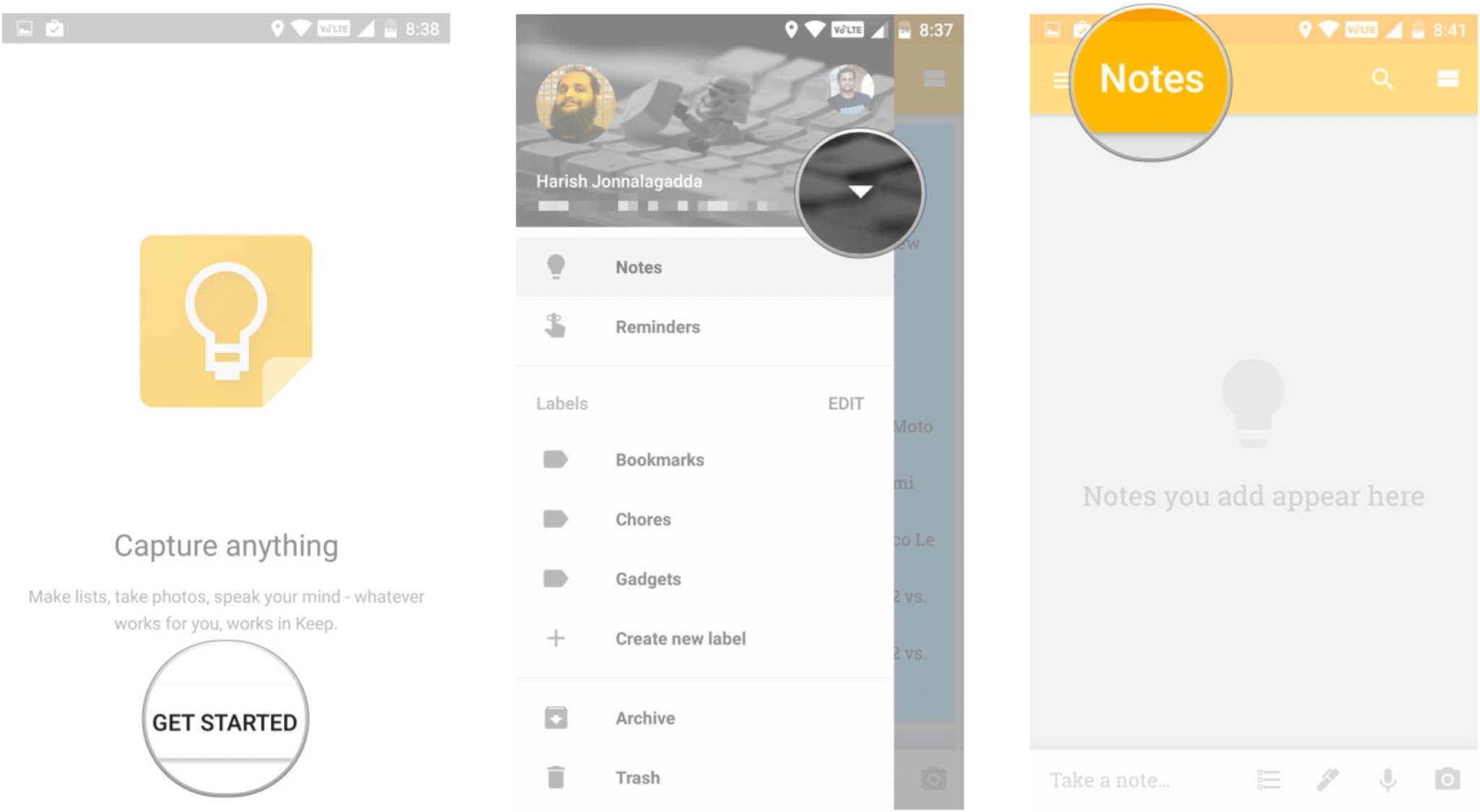كل ما تريد معرفته عن Google Keep - تذكرة نت