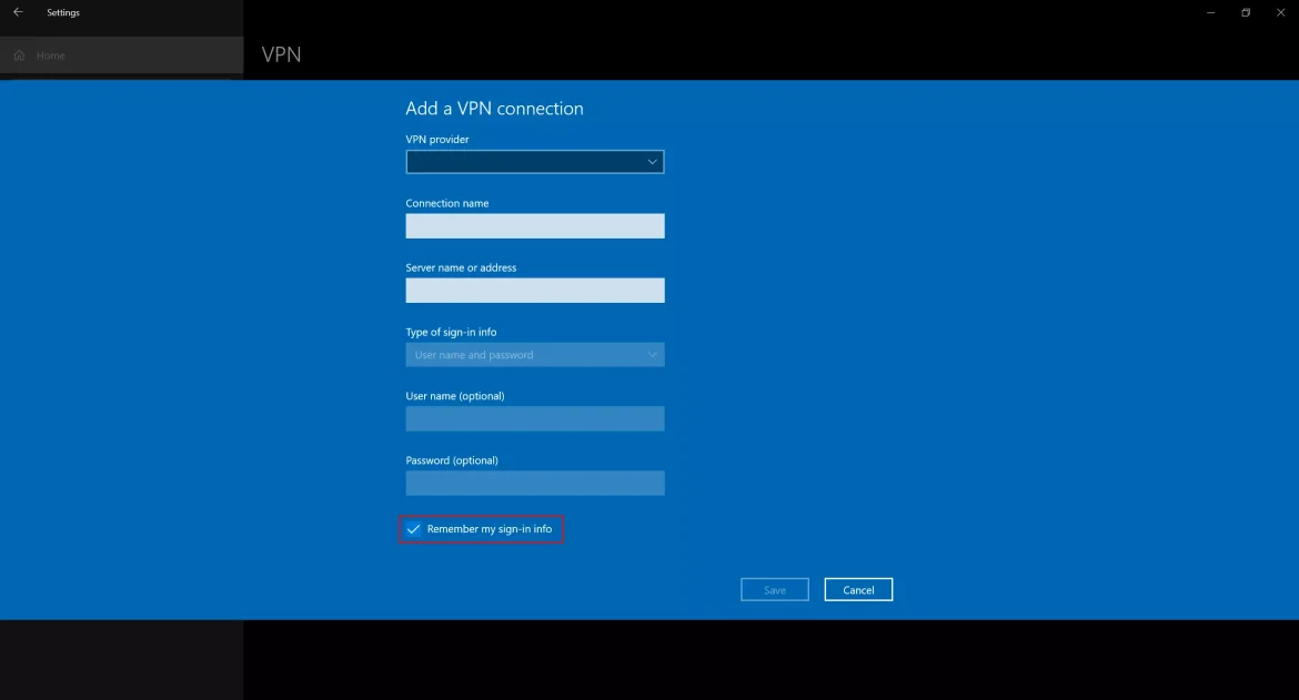 كيفية إعداد VPN لنظام التشغيل ويندوز 10 - تذكرة نت